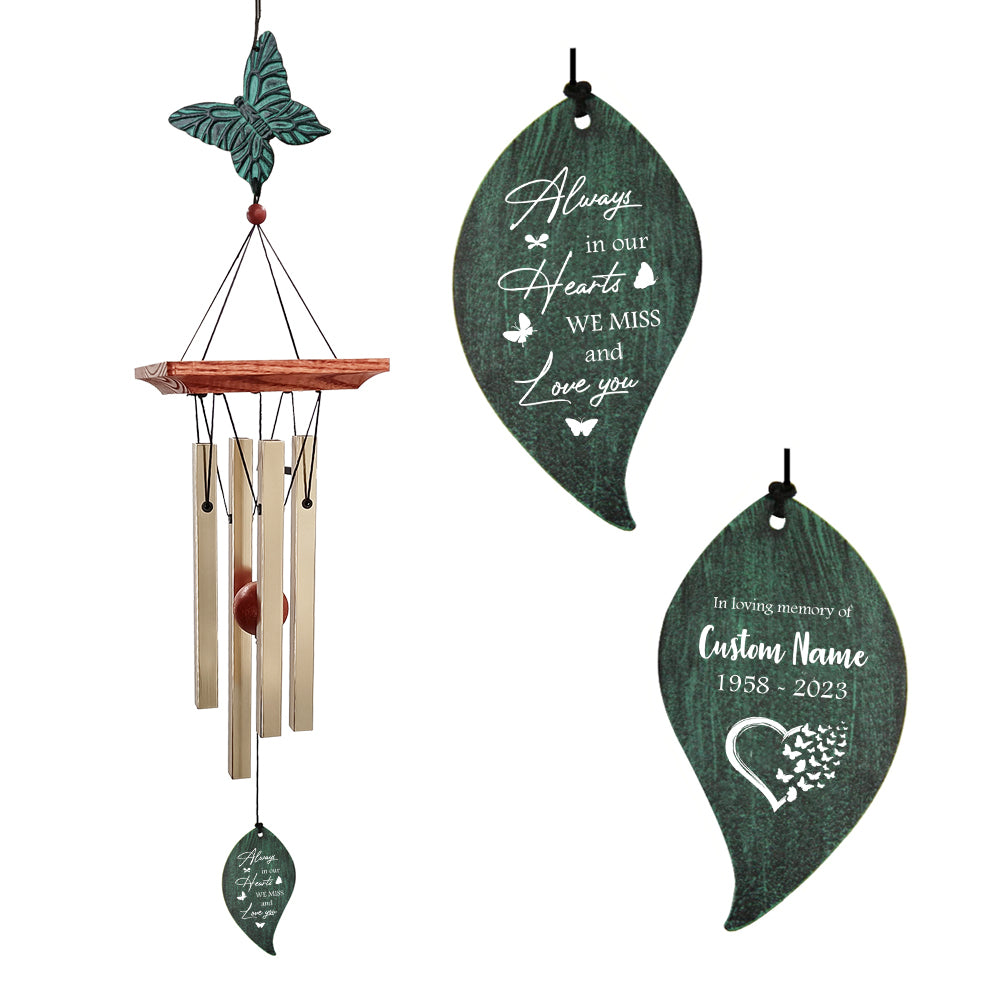 Personalized Wind Chimes Gift for Mom Grandma Mother's Day Daughter ...